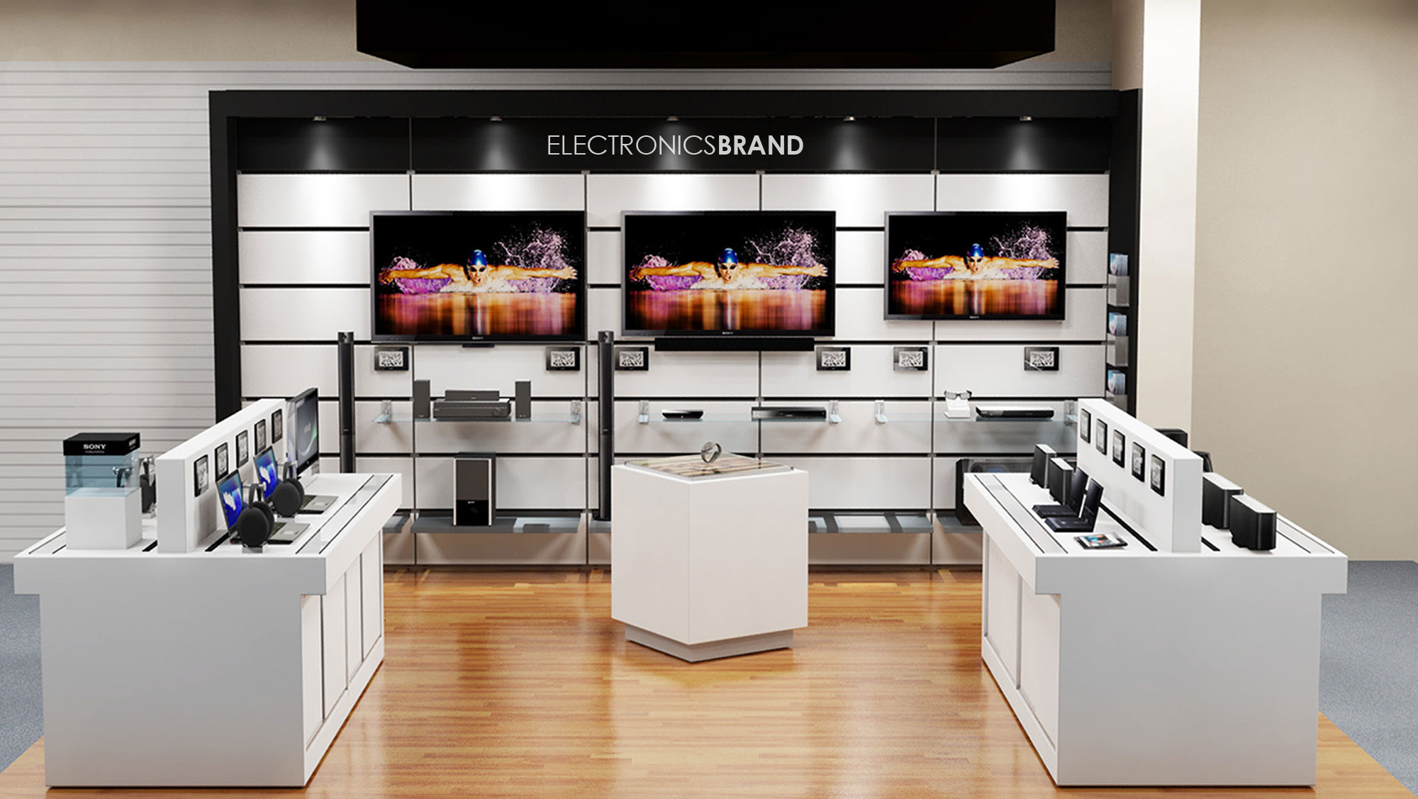 Electronics Store Package WALLS FORMS