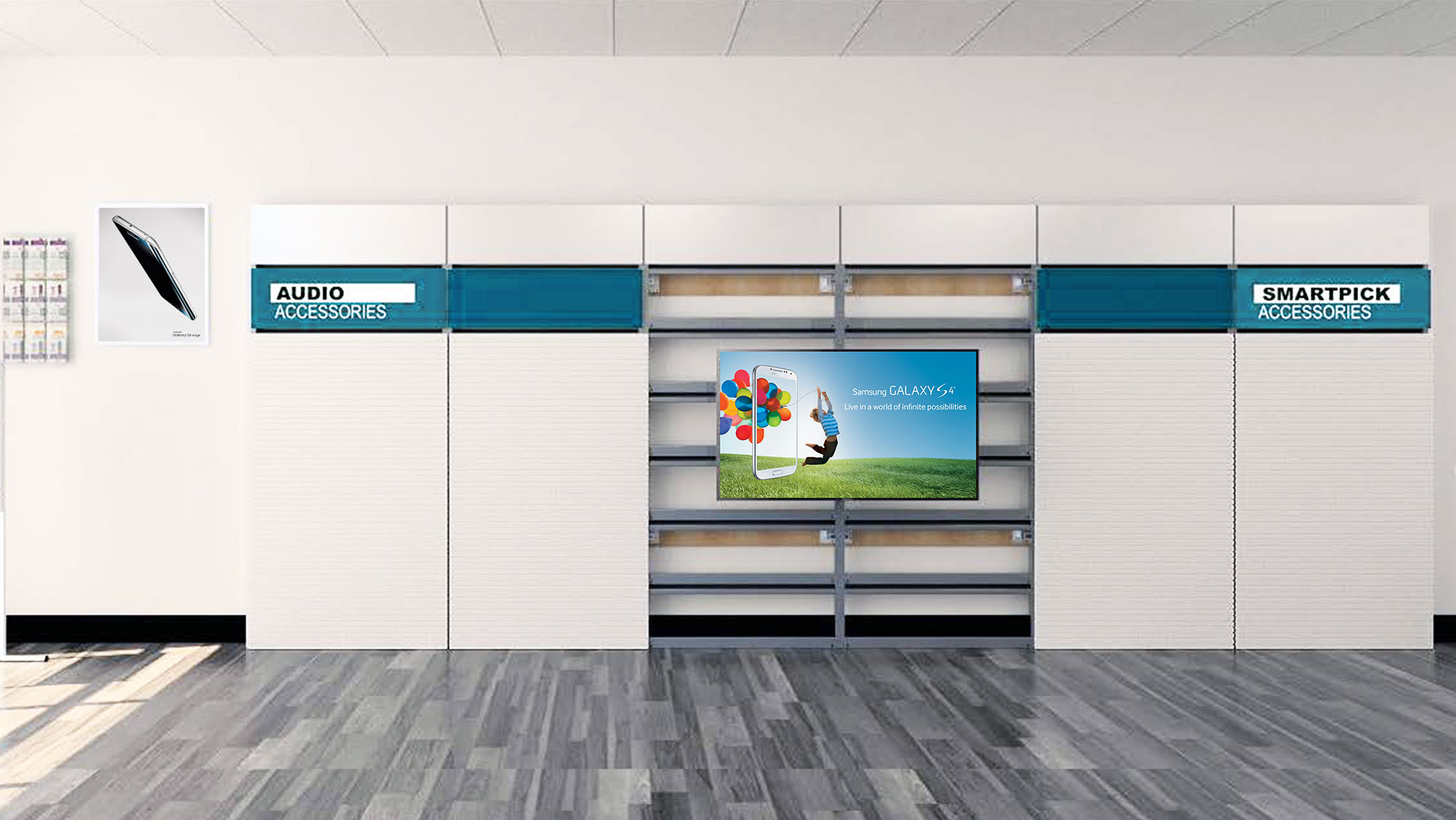 T2+ Smart Access Accessory Wall - WALLS+FORMS