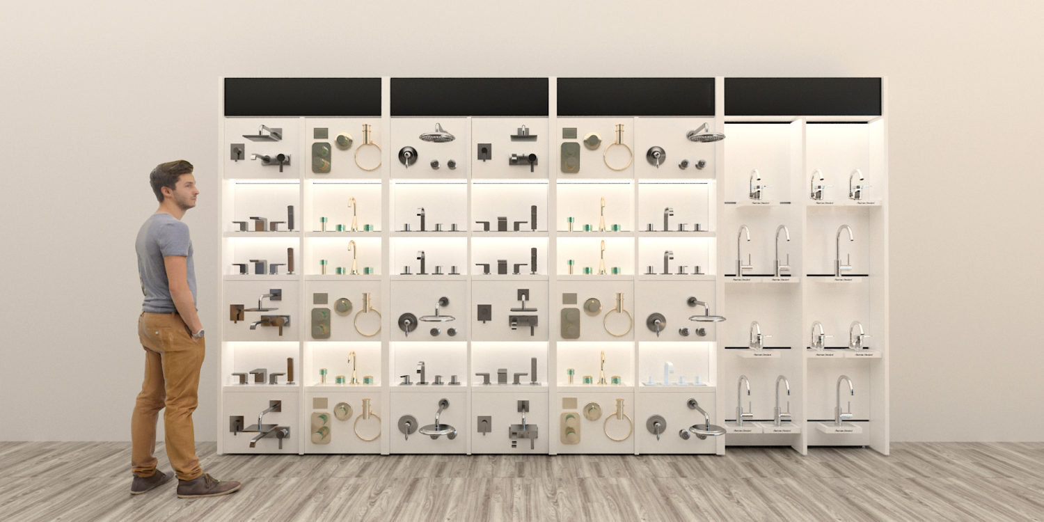 Plumbing Wall Display - WALLS+FORMS