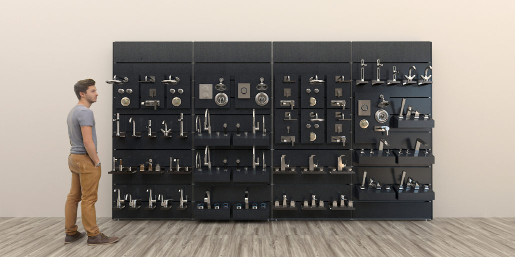 Plumbing Wall Display - WALLS+FORMS