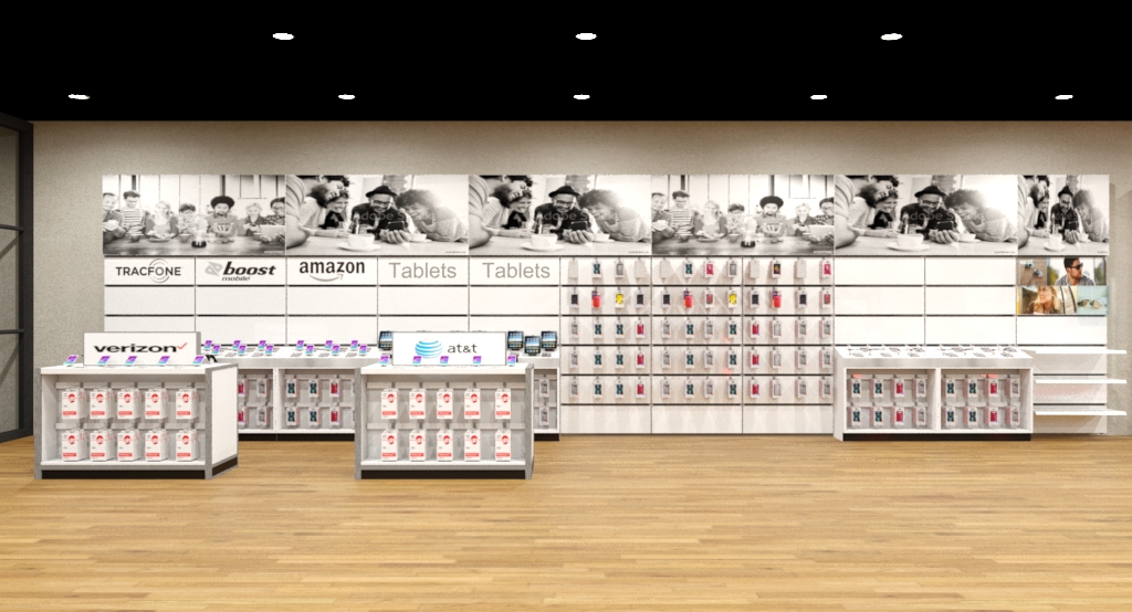 Electronics Wall Display - WALLS+FORMS