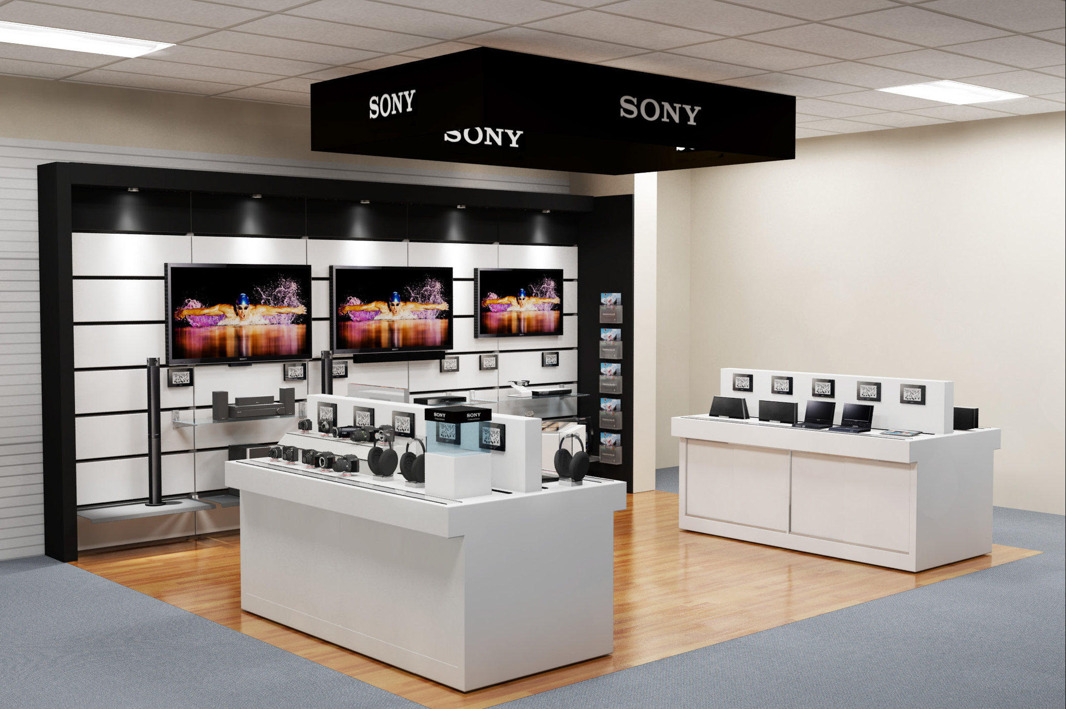 Electronics Display - WALLS+FORMS