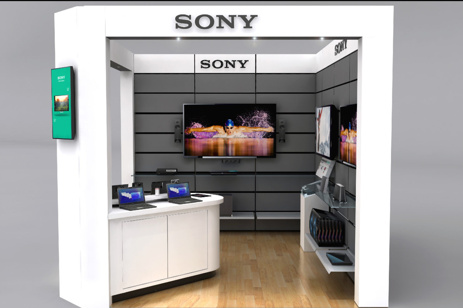 Electronics Display - WALLS+FORMS