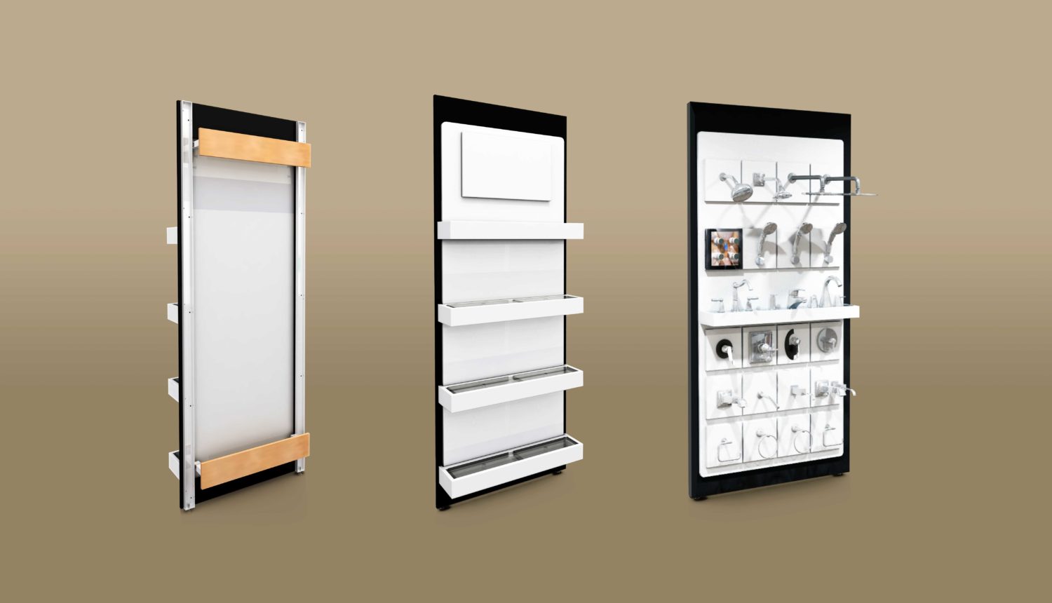 Platinum Plumbing Display - WALLS+FORMS