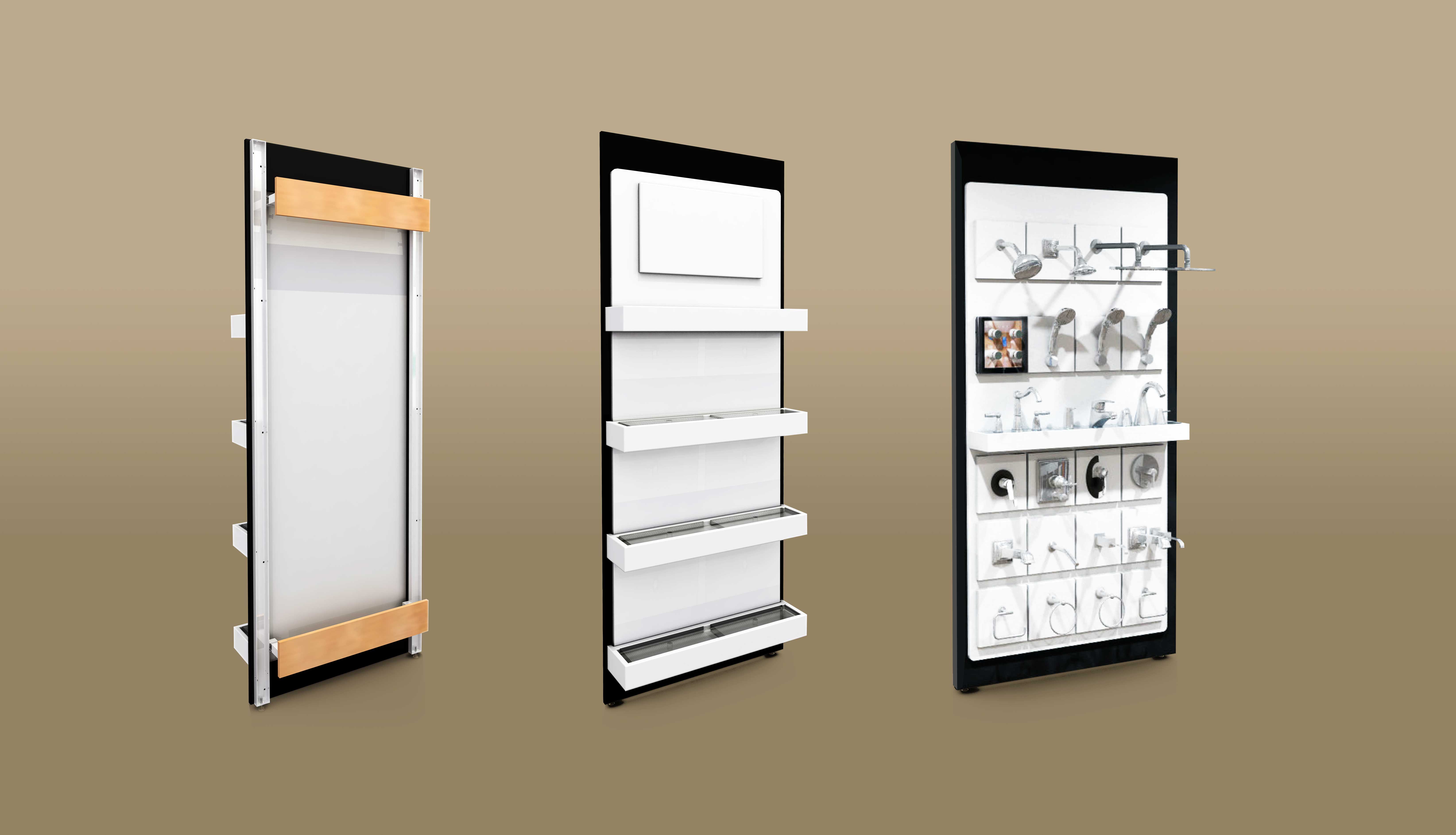 Platinum Plumbing Display - WALLS+FORMS