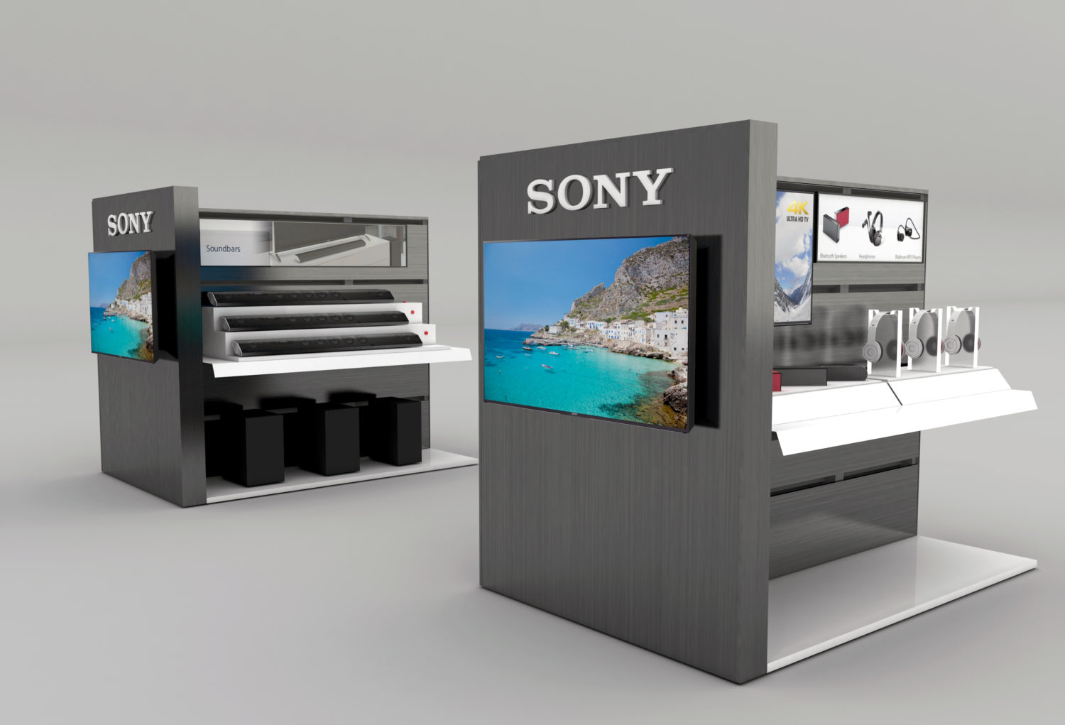 Electronics Display - WALLS+FORMS