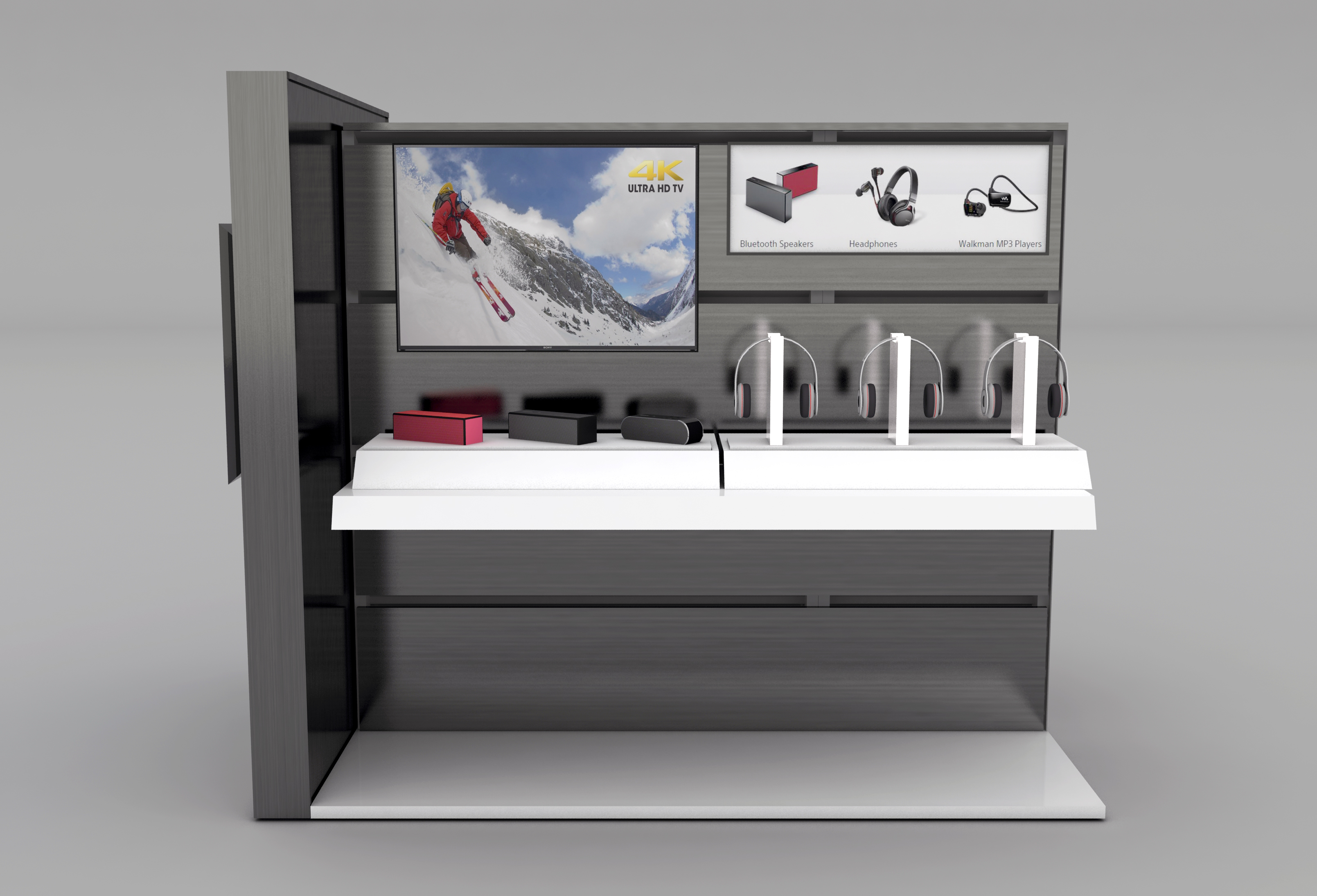 Electronics Display - WALLS+FORMS