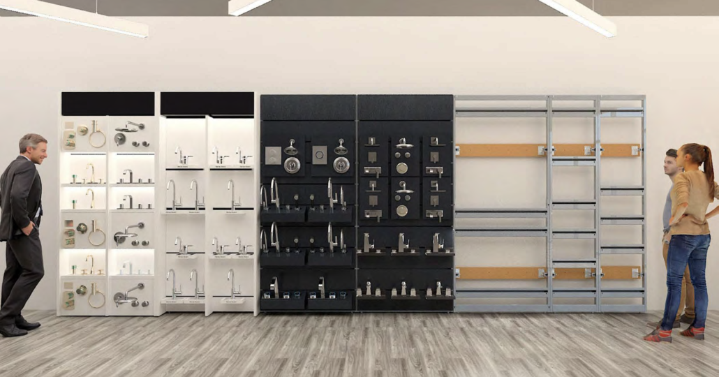 Plumbing Showroom - WALLS+FORMS
