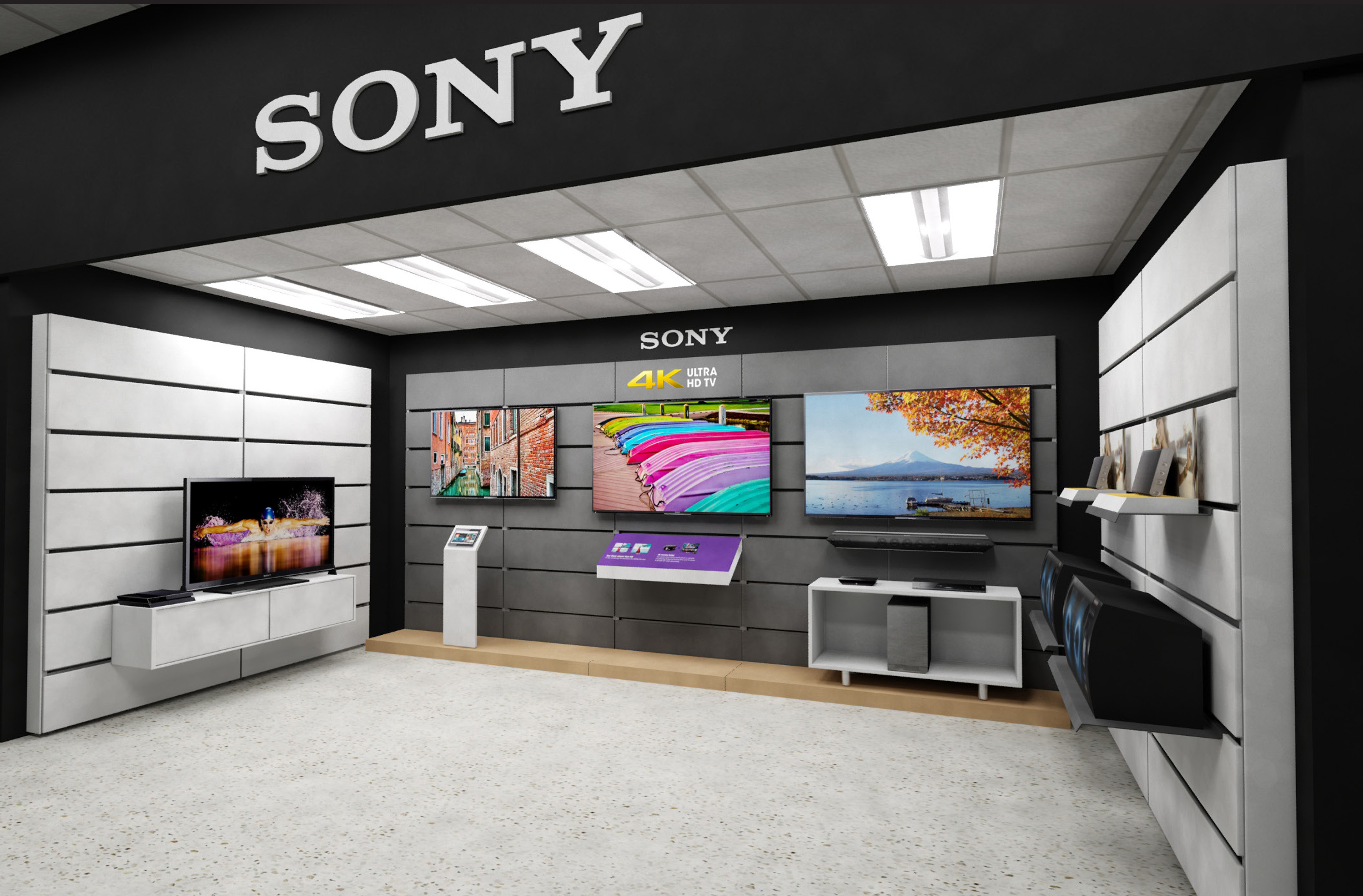 Electronics Display - WALLS+FORMS