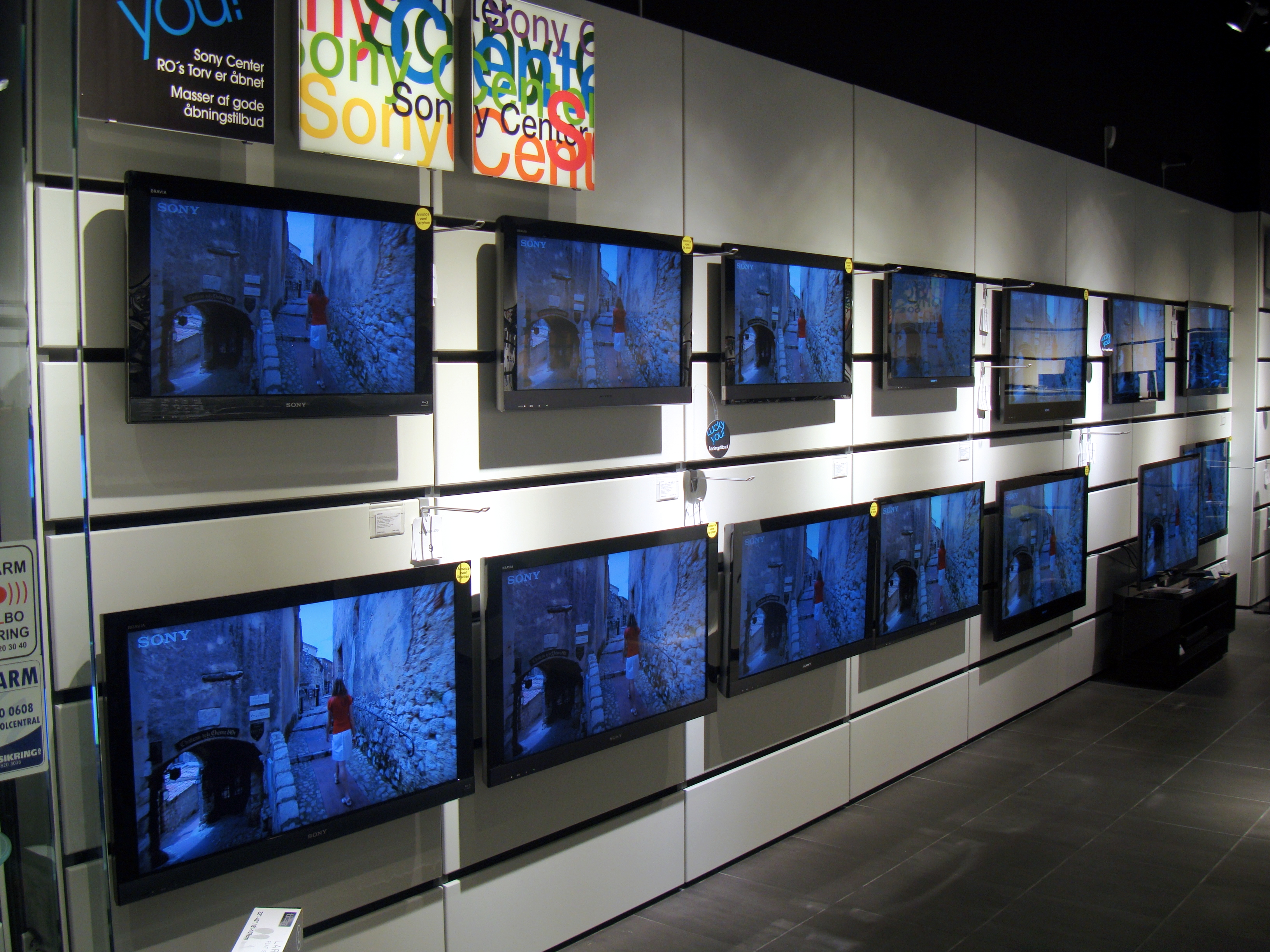 Warehouse Electronic Visual Display
