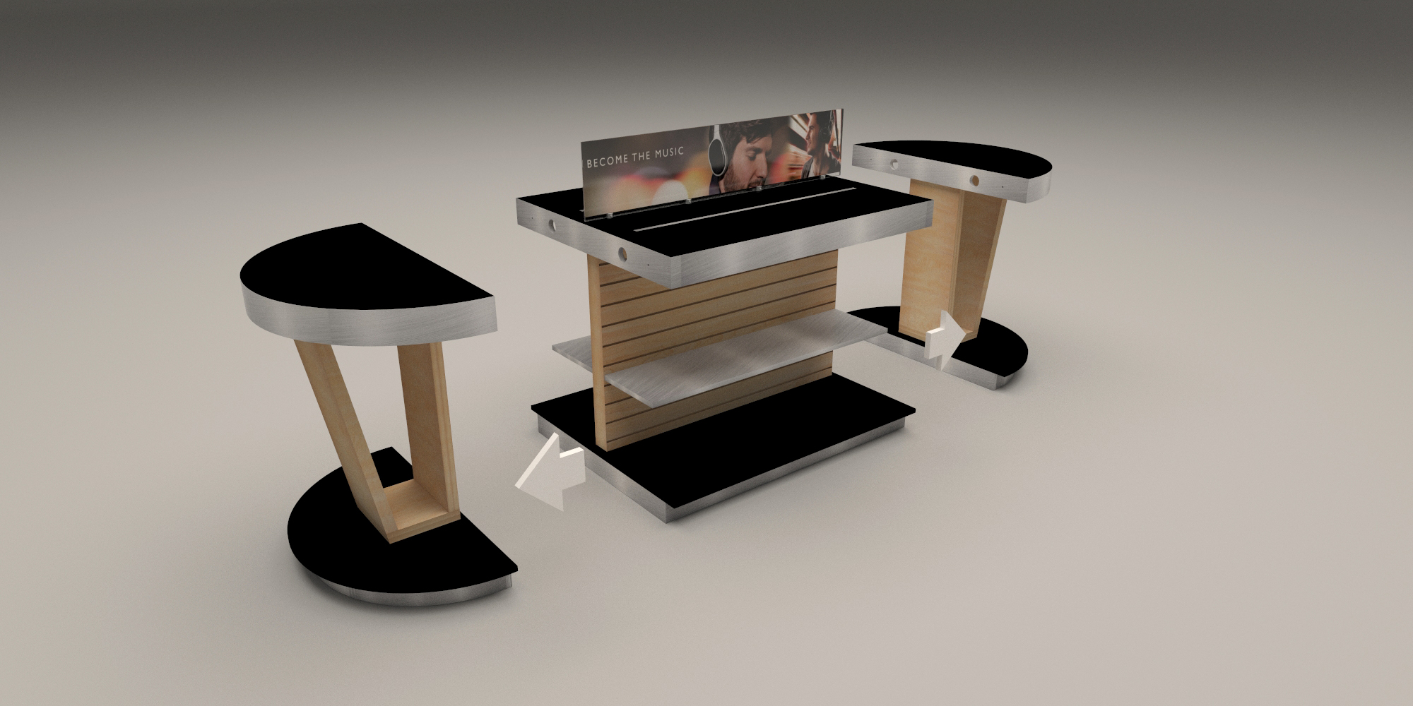 Electronics Table - WALLS+FORMS