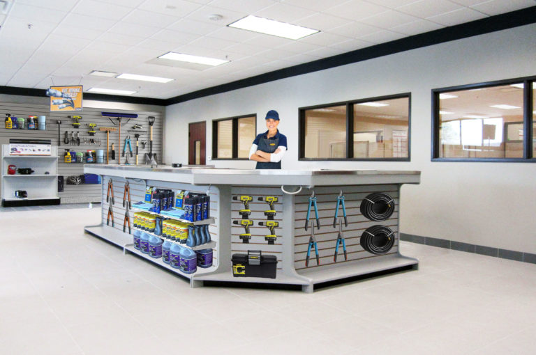Tool and Hardware Counter - WALLS+FORMS