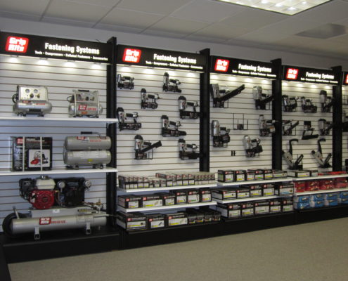 Slimline Gondola Display System - Walls+Forms, Inc.