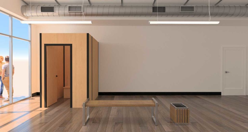 Cornerforms Fitting Rooms - WALLS+FORMS