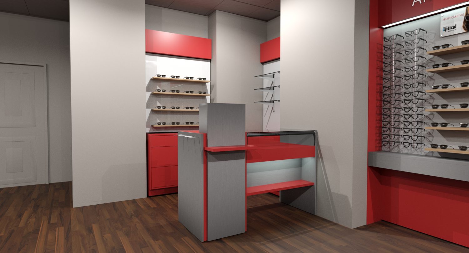 Optical Store Package - WALLS+FORMS