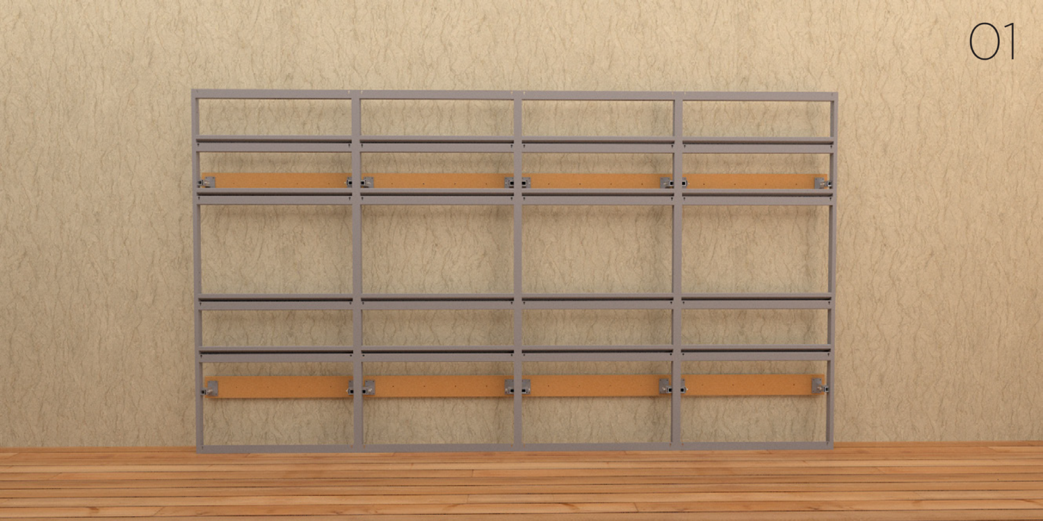 Lobby and Office Wall Display - WALLS+FORMS