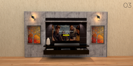 Lobby and Office Wall Display - WALLS+FORMS