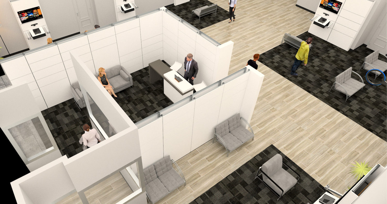 Office Lobby - WALLS+FORMS